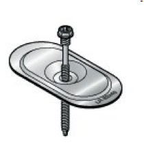 Fixations mécaniques pour fixer les plaques isolantes